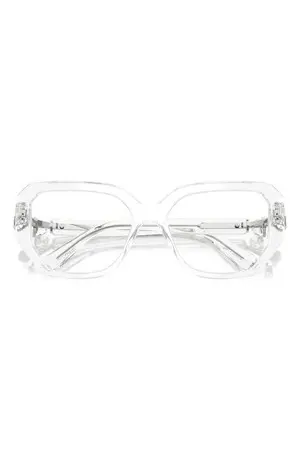 SWAROVSKI Geometric Eyeglasses - Crystal
