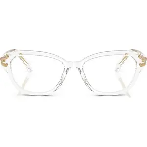 SWAROVSKI 52mm Pillow Optical Glasses - Crystal