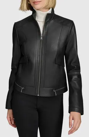 Andrew Marc Leather Jackets For Women