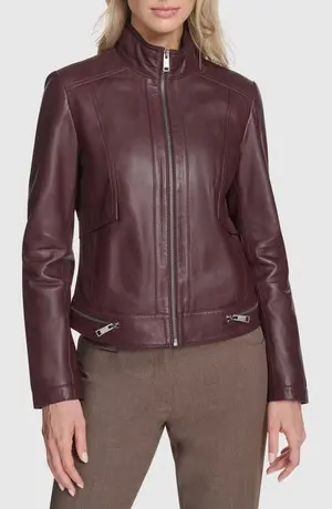 Andrew Marc Leather Outerwear For Women