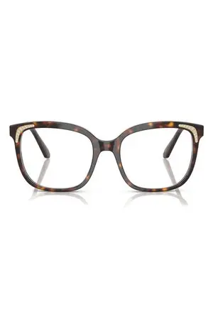 SWAROVSKI 54mm Butterfly Optical Glasses - Havana
