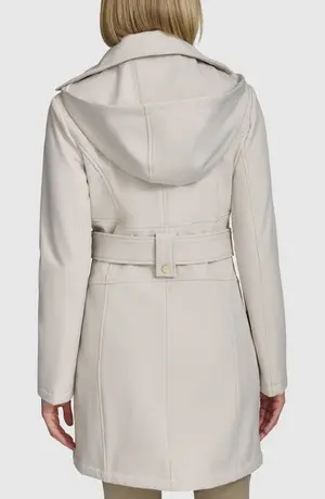 Andrew Marc Saylor Soft Shell Parka - Cream