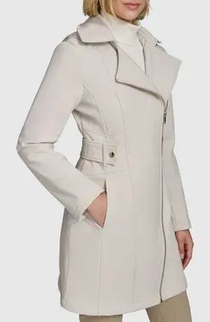 Andrew Marc Saylor Soft Shell Parka - Cream