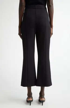 St. John Double Knit Flare Pants