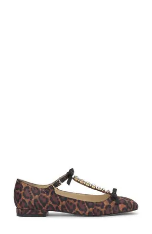 Jessica Simpson Jolliya T-strap Flat - Natural