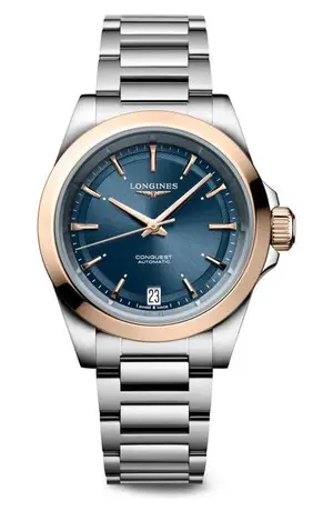LONGINES Conquest Automatic Bracelet Watch - Blue
