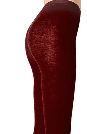 STEMS Silky Soft Tights - Wine Red