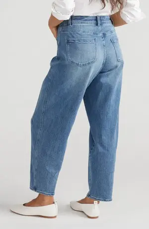 Universal Standard Engineered Straight Leg Jeans - Montana Blue