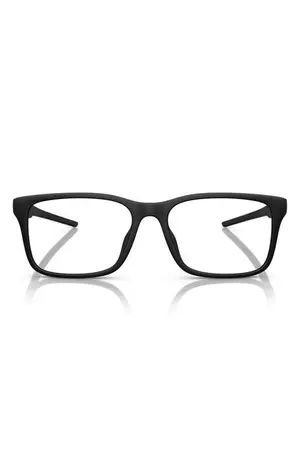 SCUDERIA FERRARI 56mm Square Eyeglasses - Matte Black