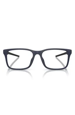 SCUDERIA FERRARI Scuderia Ferrari 56mm Square Eyeglasses Matte Blue