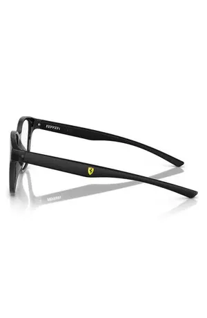 SCUDERIA FERRARI 54mm Round Eyeglasses - Grey