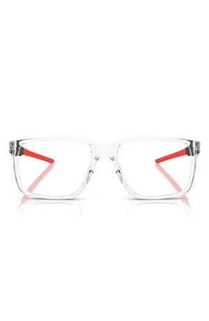SCUDERIA FERRARI 54mm Square Eyeglasses - Crystal