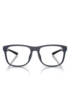 SCUDERIA FERRARI Scuderia Ferrari 56mm Square Optical Glasses Matte Blue