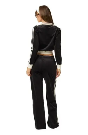 GOLDIE BYRD Velour Track Pants