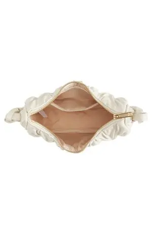 Sam Edelman Ari Quilted Leather Crescent Shoulder Bag