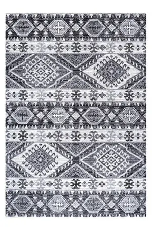 JONATHAN Y Sura Modern Kilim Geometric Area Rug - Gray/anthracite