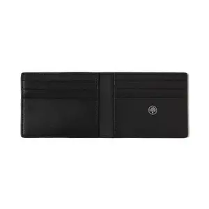 Mulberry Farringdon Compact Leather Bifold Wallet - Black