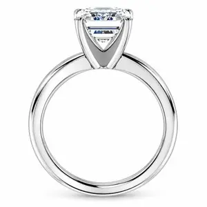 BLISS DIAMOND 3.00ct Lab Grown Emerald Cut Diamond Ring