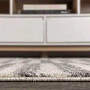 JONATHAN Y Lyla Offset Stripe Area Rug