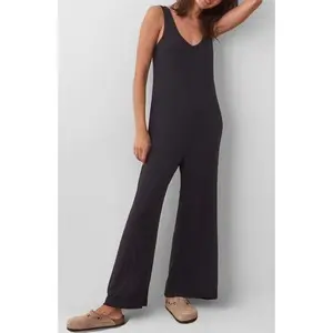 Marine Layer Lexi Rib Lounge Jumpsuit