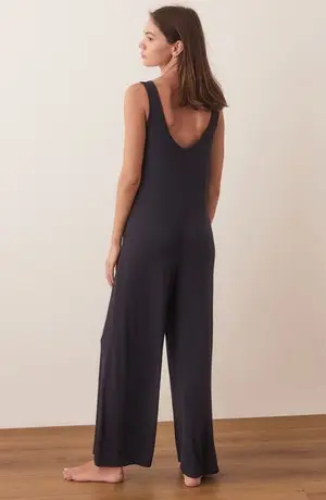 Marine Layer Lexi Rib Lounge Jumpsuit