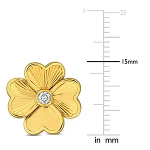 JULIANNA B. Diamond Flower Stud Earrings 10k