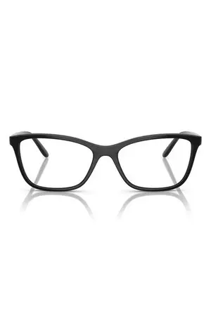 VOGUE 52mm Butterfly Eyeglasses - Black