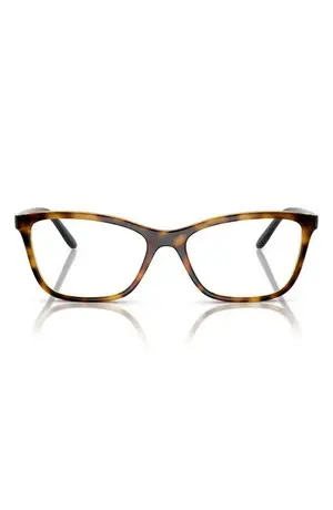 VOGUE 52mm Butterfly Eyeglasses - Dark Havana