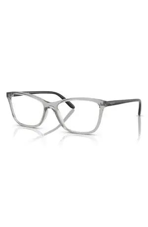 VOGUE 52mm Butterfly Eyeglasses - Transparent Grey