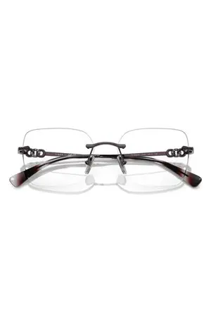 VOGUE 53mm Square Eyeglasses - Violet