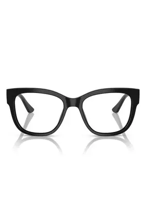 VOGUE 49mm Square Eyeglasses - Black