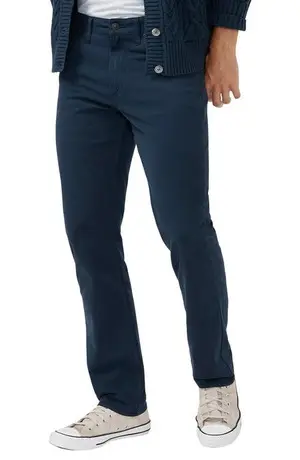 SILVER JEANS CO. Machray Athletic Fit Straight Leg Jeans - Navy