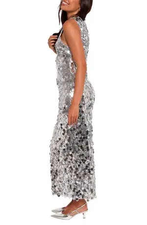 PETAL & PUP Brielle Sequin Midi Dress