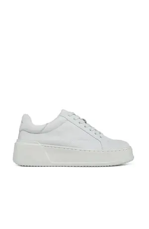Women's Cushioned Leather Sneakers