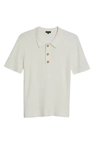 Rails Nathan Cotton Blend Polo Sweater