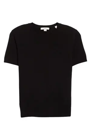 Vince Wool & Cashmere Blend Crewneck Sweater - Black