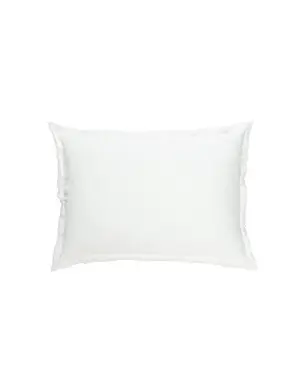 Anaya Natural Fringe So Soft Linen Pillows With Down Insert - White