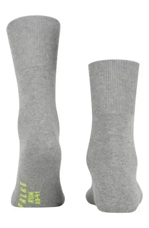Falke Gender Inclusive Run Crew Socks - Light Grey