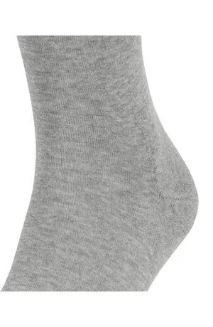 Falke Gender Inclusive Run Crew Socks - Light Grey