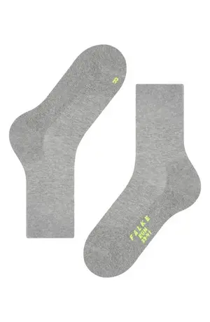 Falke Gender Inclusive Run Crew Socks - Light Grey
