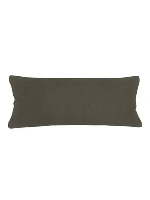 Anaya So Soft Linen Body Pillow With Down Alternative Insert Hunter