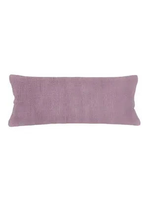 Anaya So Soft Linen Body Pillow With Down Alternative Insert Lavender