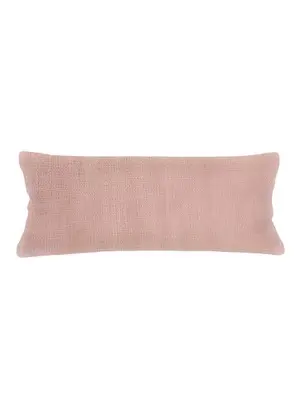 Anaya So Soft Linen Body Pillow With Down Alternative Insert Rose Pink