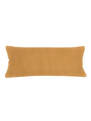 Anaya So Soft Linen Body Pillow With Down Alternative Insert - Tuscan Yellow