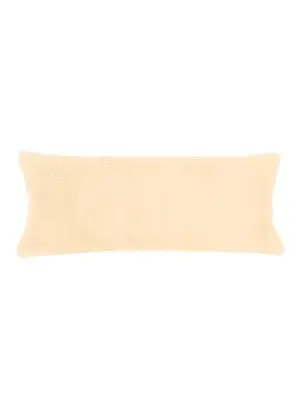 Anaya So Soft Linen Body Pillow With Down Alternative Insert - Yellow