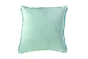 Anaya Soft Linen Euro Pillow With Down Insert