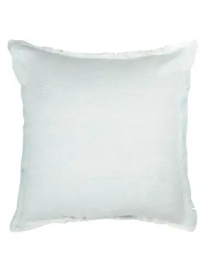 Anaya Fringe Soft Linen Pillow Cover Only - Light Aqua