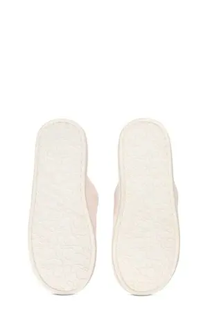 MEMOI I Love Paris Faux Fur Slippers
