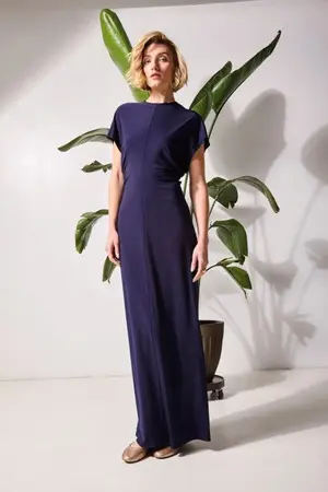 CAPSULE 121 The Genius Dress - Navy