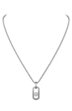 Messika So Move Diamond Pendant Necklace